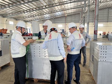 CỐp Pha NhÔm Qh Form ĐÓn TiẾp ĐẠi DiỆn Coteccons Tham Quan NhÀ MÁy SẢn