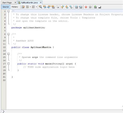 Bayu Hari Septiawan Blogs Membuat Aplikasi Kantin Sederhana Menggunakan Netbeans