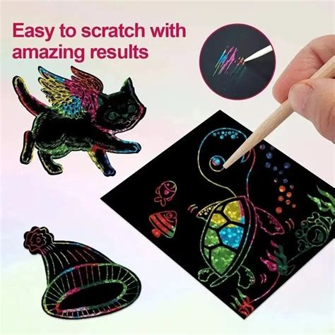 Magic Rainbow Scratch Notes 100pcs Barter Hutt Magic Rainbow Scratch Notes 100pcs Barter Hutt