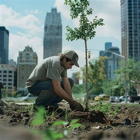 Free Urban Tree Planting Image Download At StockCake