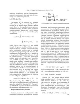 A Simplified Predictive Control Algorithm For Disturbance Rejection PDF