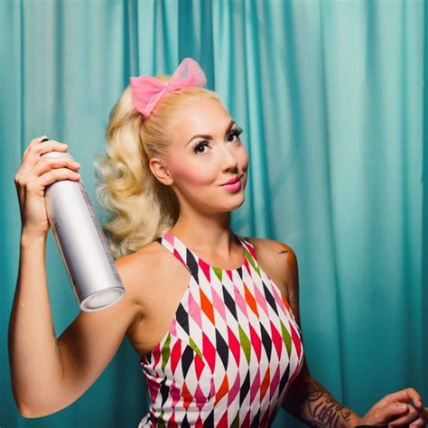 Miss Rockabilly Ruby Rockabilly Hair Retro Hairstyles Pin Up Hair