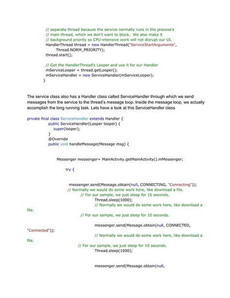 Implementation Of A State Machine For A Longrunning Background Task In