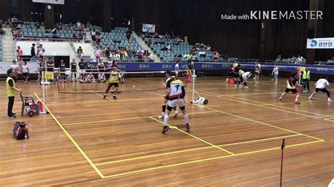 2019 제19회 용인 경인일보배 생활체육 Open 전국 배드민턴대회 준자강 2조 예선 2경기 박한종 정인배매치포인트and트리플에이 Vs 정운용 조명훈플라이파워and화랑