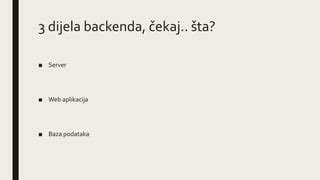 Backend MVC Languages And Frameworks For Backend PPT