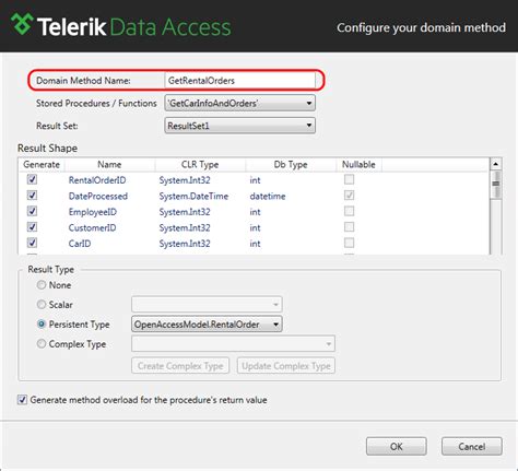 How To Map A Stored Procedure Returning Multiple Result Sets
