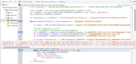 Call Odata Service In Fiori App Eclipse Read Sap Community