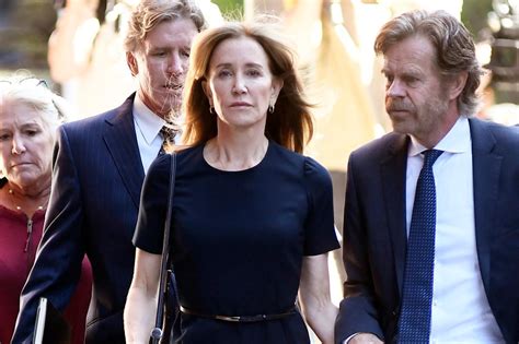 Felicity Huffman Arrives At Court With Husband William H Macy