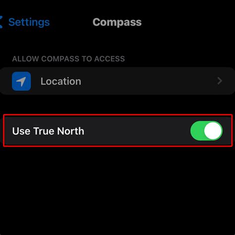 How To Set The Iphone 14 Compass To Use True North