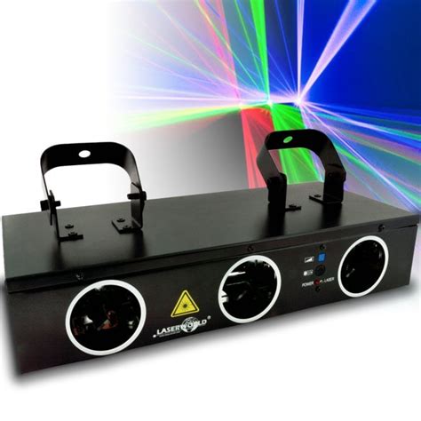 EL RGB RGB Laser System With Triple Aperture Red Green And Blue
