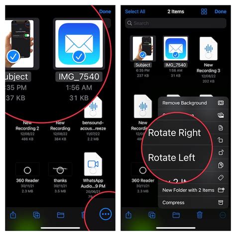 How To Rotate Images In Apple Files In IOS 17 On IPhone And IPad
