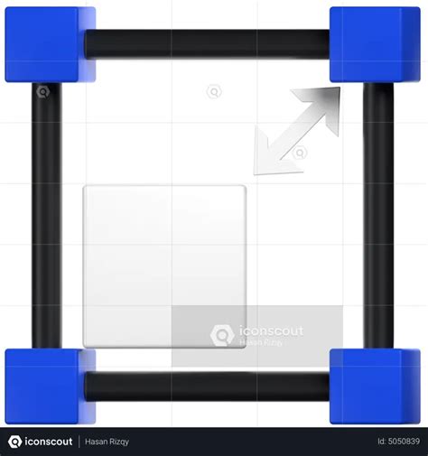 Resize Tool 3d Icon Download In Png Obj Or Blend Format