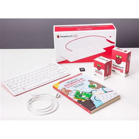 Official Raspberry Pi 400 Desktop Kit With Official Us Keyboard