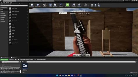 Ultimate Multiplayer Fps Framework Pose Adjustment Widget