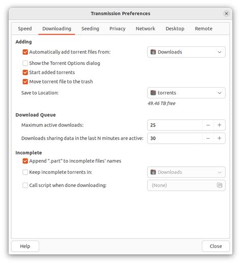 Tranmission Gtk Nightly Regression Only Automatically Adds One