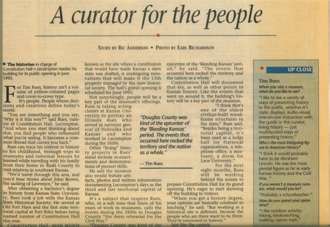 Constitution Hall State Historic Site Lecompton Ks