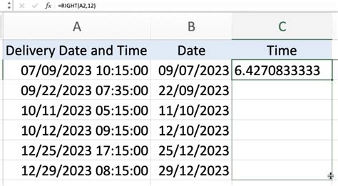 How To Separate Date And Time In Excel Myexcelonline