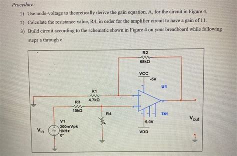 Solved Procedure 1 Use Node Voltage To Theoretically