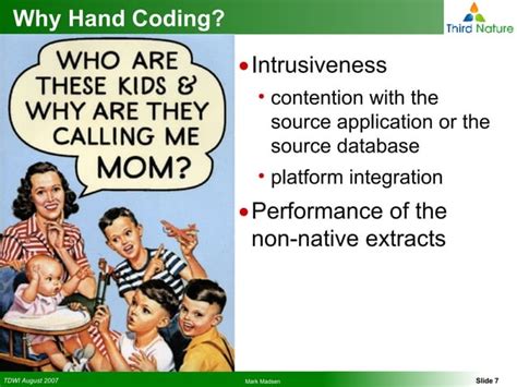 Hand Coding Etl Scenarios And Challenges Ppt