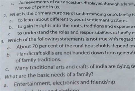 C Achievements Of Our Ancestors Displayed StudyX