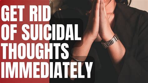 Remove Suicidal Thoughts Immediately Youtube