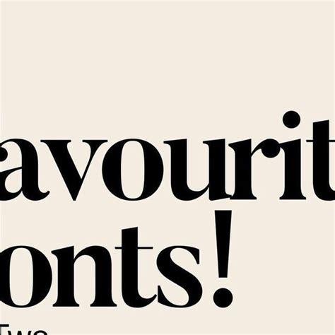 Ux Bucket Top Ui Ux Designs On Instagram My Favourite Fonts Typefaces Part Two Created By