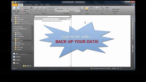 How To Fix Send And Receive Errors In Outlook 2010 Youtube