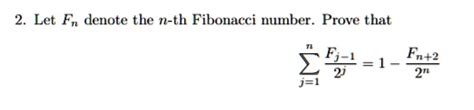 Let Fn Denote The N Th Fibonacci Number Prove That Fz F T J