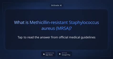What Is Methicillin Resistant Staphylococcus Aureus Mrsa