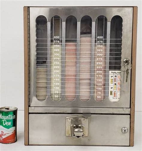 6 Column Lottery Pull Tab Vending Machine