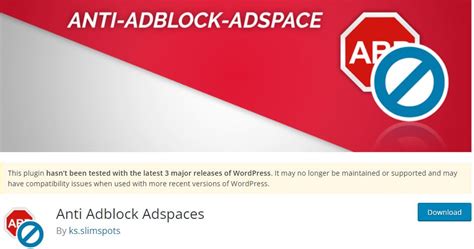 4 Best Anti Adblock Plugins For Wordpress Display Advertisements To Your Sites Visitors