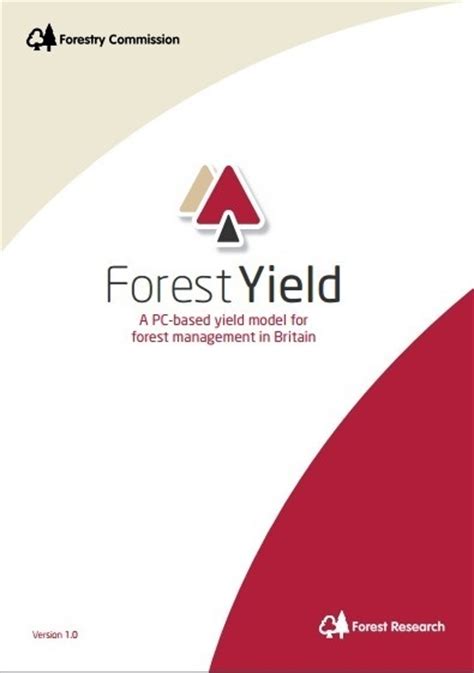 Forest Yield A Pc Based Yield Model For Forest Management In Britain £