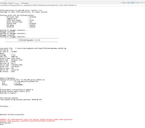 Solved Warning Cpu Random Generator Seem To Be Failing