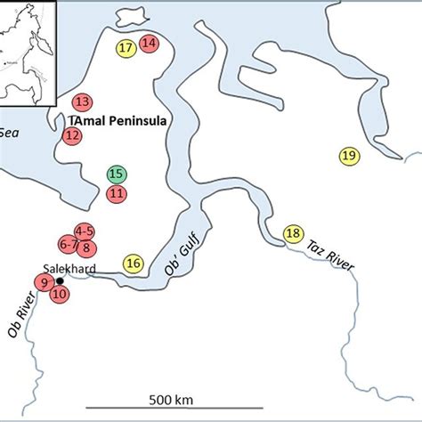 Locations Of Sampling Sites With Sample Codes Of Archaic Sample Codes Download Scientific