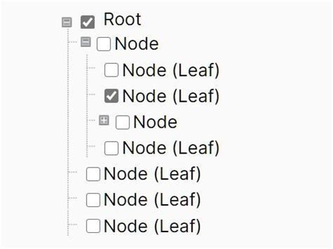 Hierarchical Checkbox Tree With JQuery Fancy Hints