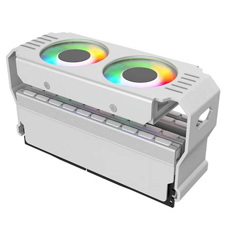 Pc Case Ram Memory Module Argb Cooler Ddr3 To Ddr5 5v 3pin Pwm 4pin Light Sync 120mm Dual Fans