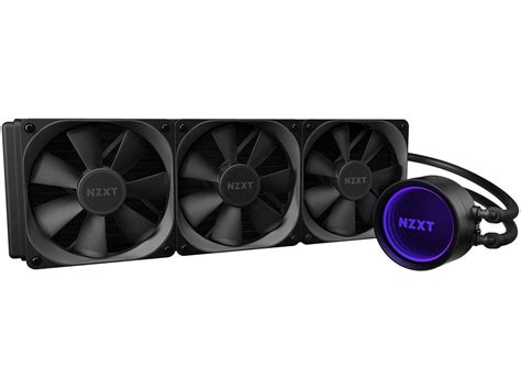 NZXT Kraken X73 360mm - RL-KRX73-01 - AIO RGB CPU Liquid Cooler ...