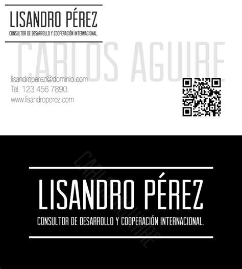 Entry 29 By Carlosaguirrep For Diseño De Tarjetas De Presentación