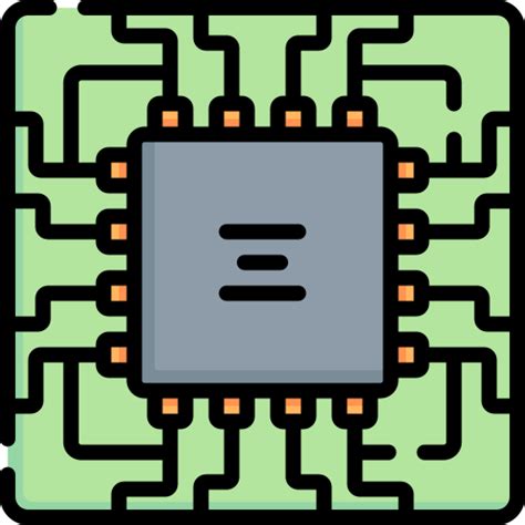 Microchip Special Lineal Color Icon