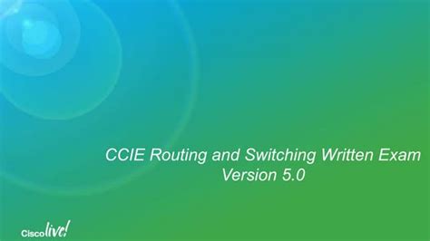 400 101 Ccie Routing And Switching It Certification Pptx