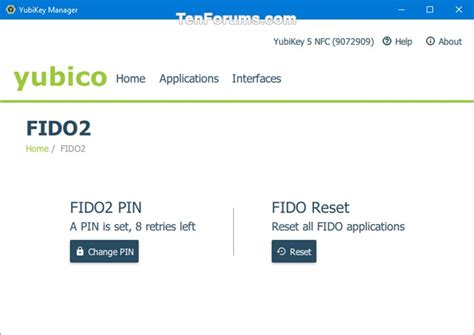 Set Up Security Key To Log Into Apps In Windows 10 Tutorials