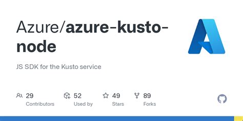 GitHub Azure Azure Kusto Node JS SDK For The Kusto Service