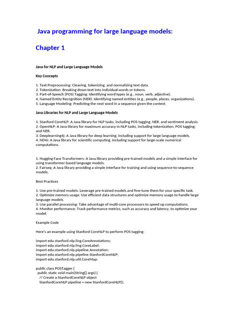 llm beginner with java pdf applied mathematics information science