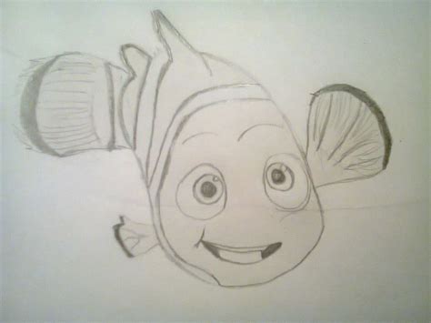Nemo Sketch By Cutzie Doodle On DeviantArt