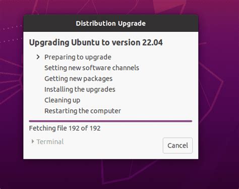 Upgrade Ubuntu To LTS Jammy Using Command Or GUI