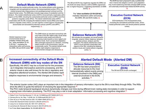 Interactions Among The Default Mode Salience And Executive Control Download Scientific Diagram