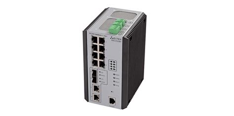 INDUSTRIAL SWITCH MES3508P 8 cổng 1G đồng PoE/PoE+ 2 cổng uplinks combo ...