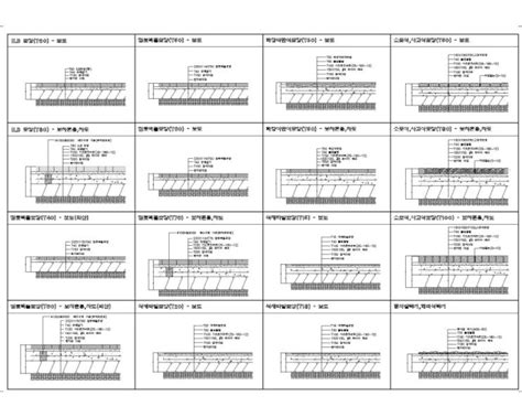 포장단면상세도 도면집 네이버 블로그