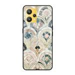 Buy Qrioh Peacock Stone Pattern Glass Case For Realme 9 4g Online At