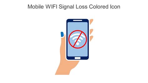 Mobile WIFI Signal Loss Colored Icon In Powerpoint Pptx Png And Editable Eps Format PPT PowerPoint